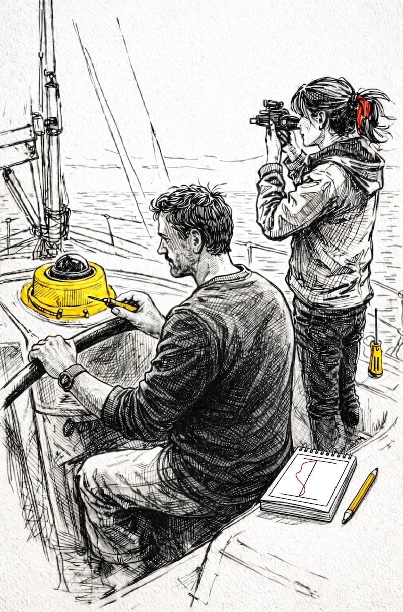 How to Create a Marine Magnetic Compass Deviation Card | easysextant.com